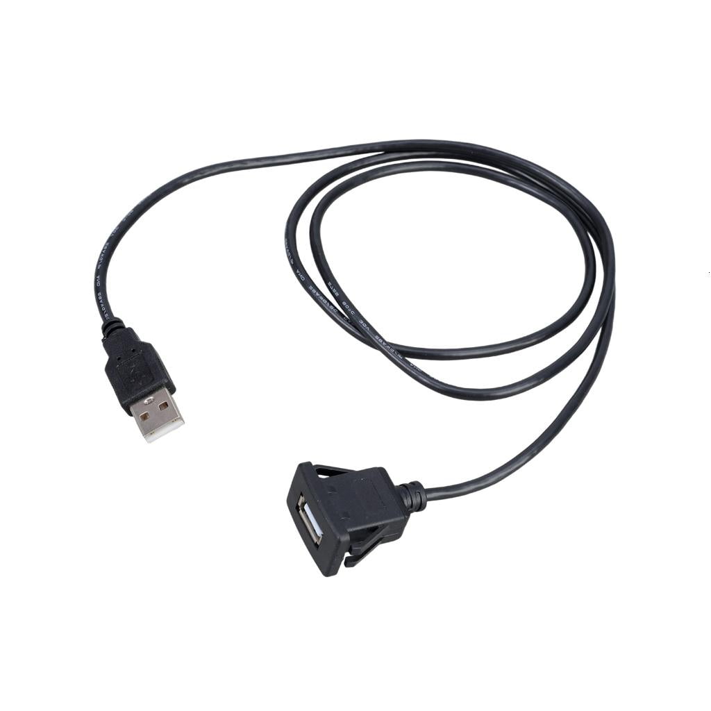 USB2.0 Extension Cord Square Fastener Dashboards Mount Suitable for ...
