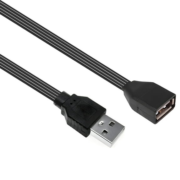USB2.0 Male to Female Data Cord 90 Degree Bend/Straight Extension Cable ...