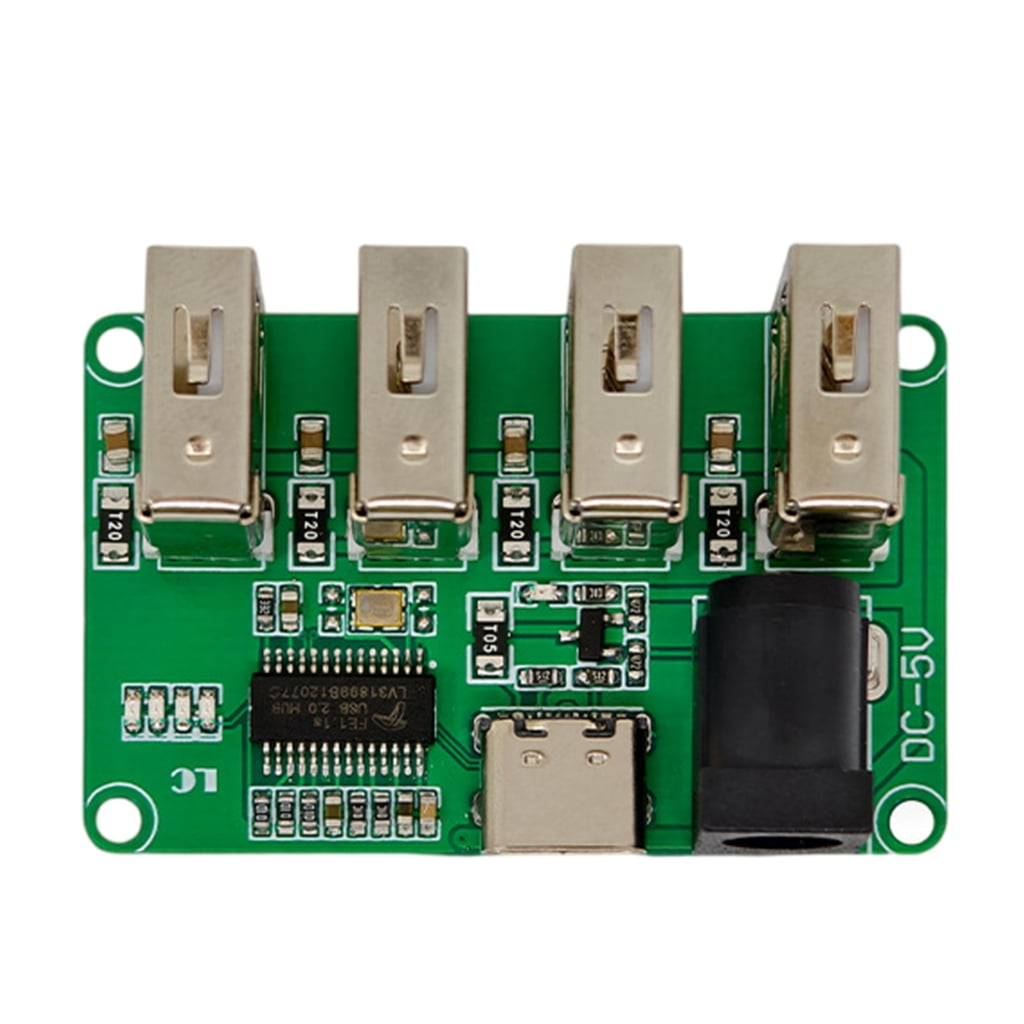 USB 2.0 Module 1 to 4 Port USB Splitter Support USB Expansion Module ...