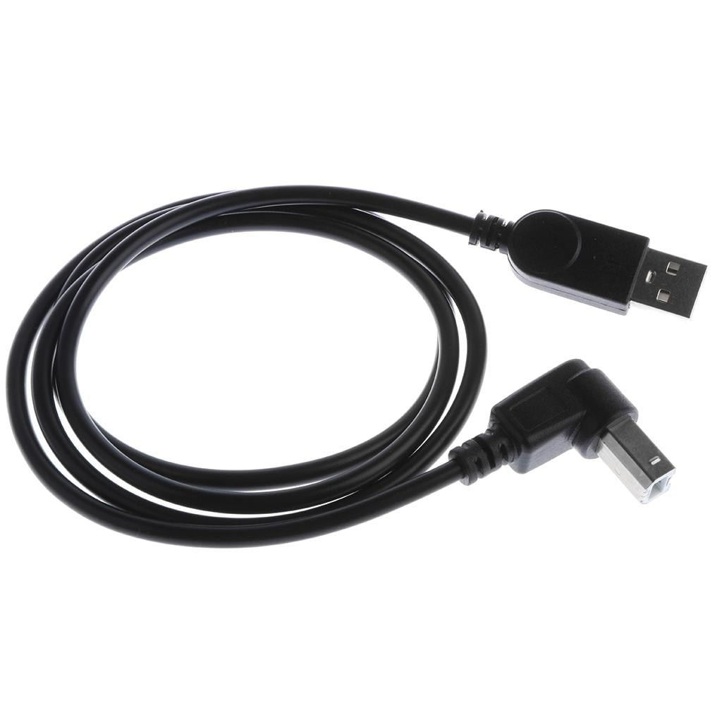 USB2 Male To Type B Extension Cable (90 / DOWN) - Bend upwards ...