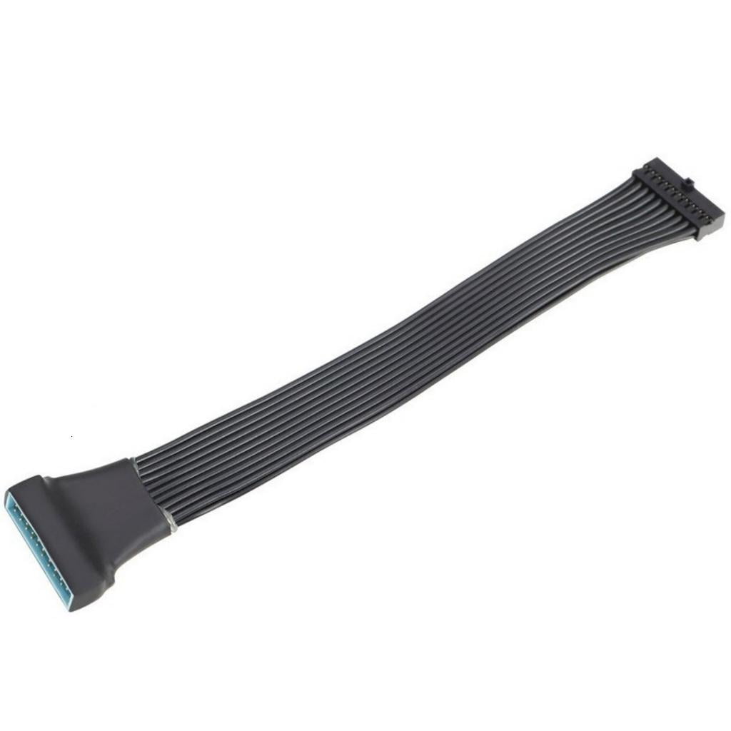 USB3.0 19/20Pin Interna lHeader Extension Adapter Cable for Solve ...