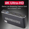 USB3.0 2 in 1 Video Capture Card 2X1 HDMI Switcher Loop HDMI 4Kp60 4K ...