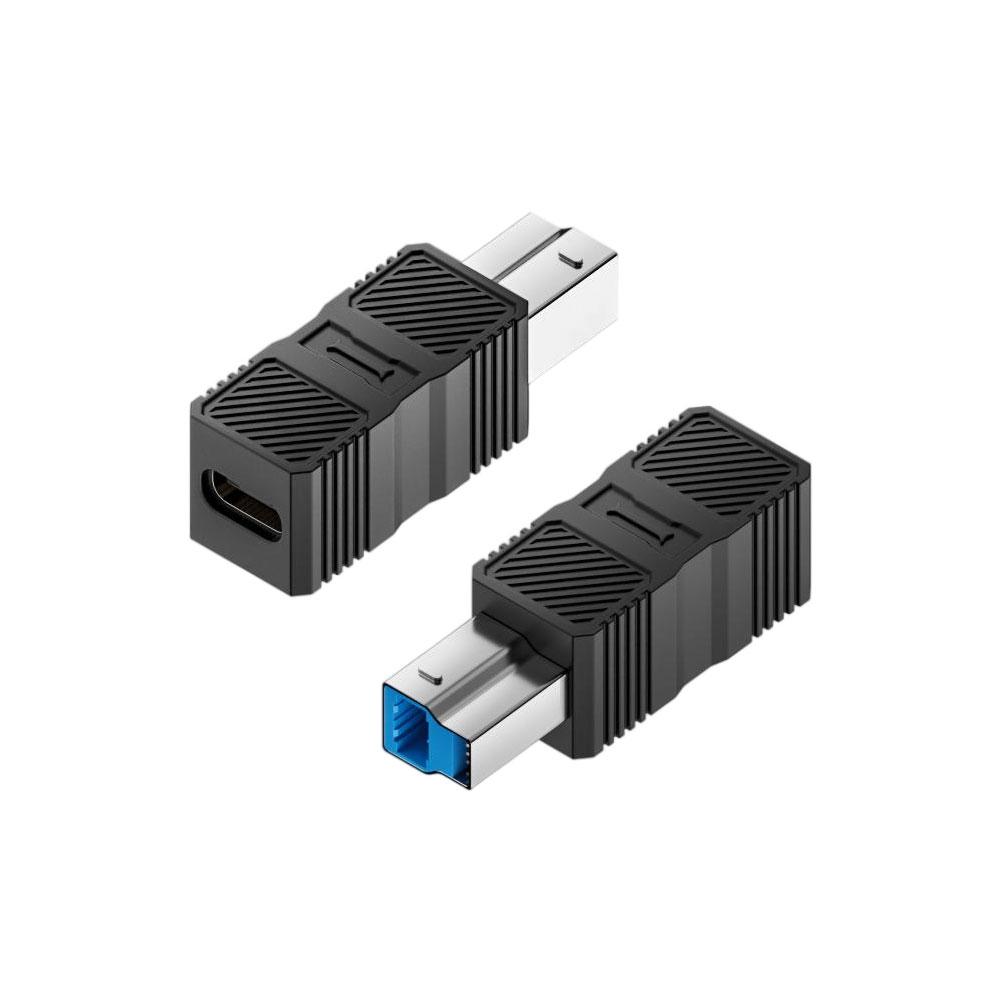 USB3-0-B Data Transfer Hard Disk Expansion Display Square Port Adapter ...