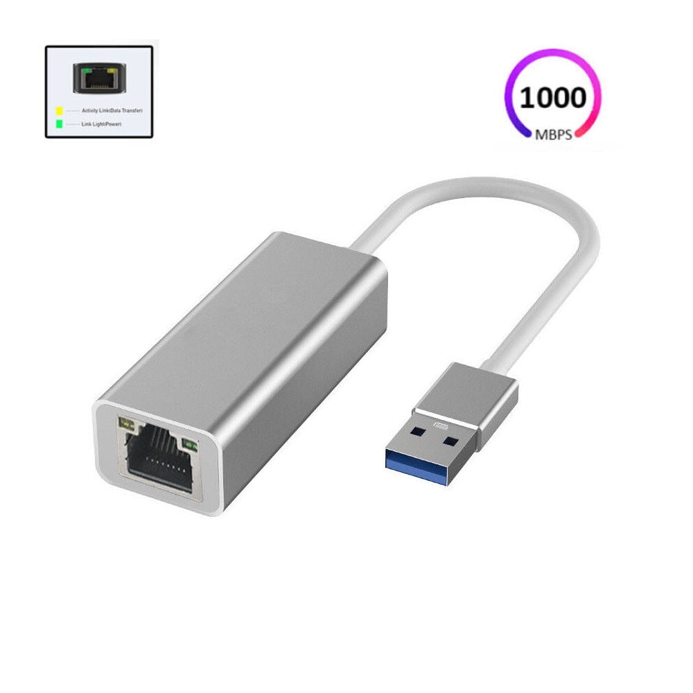 USB3.0 C To Ethernet Adapter Rj45 Network LAN Gigabit Laptop 1000mbps ...