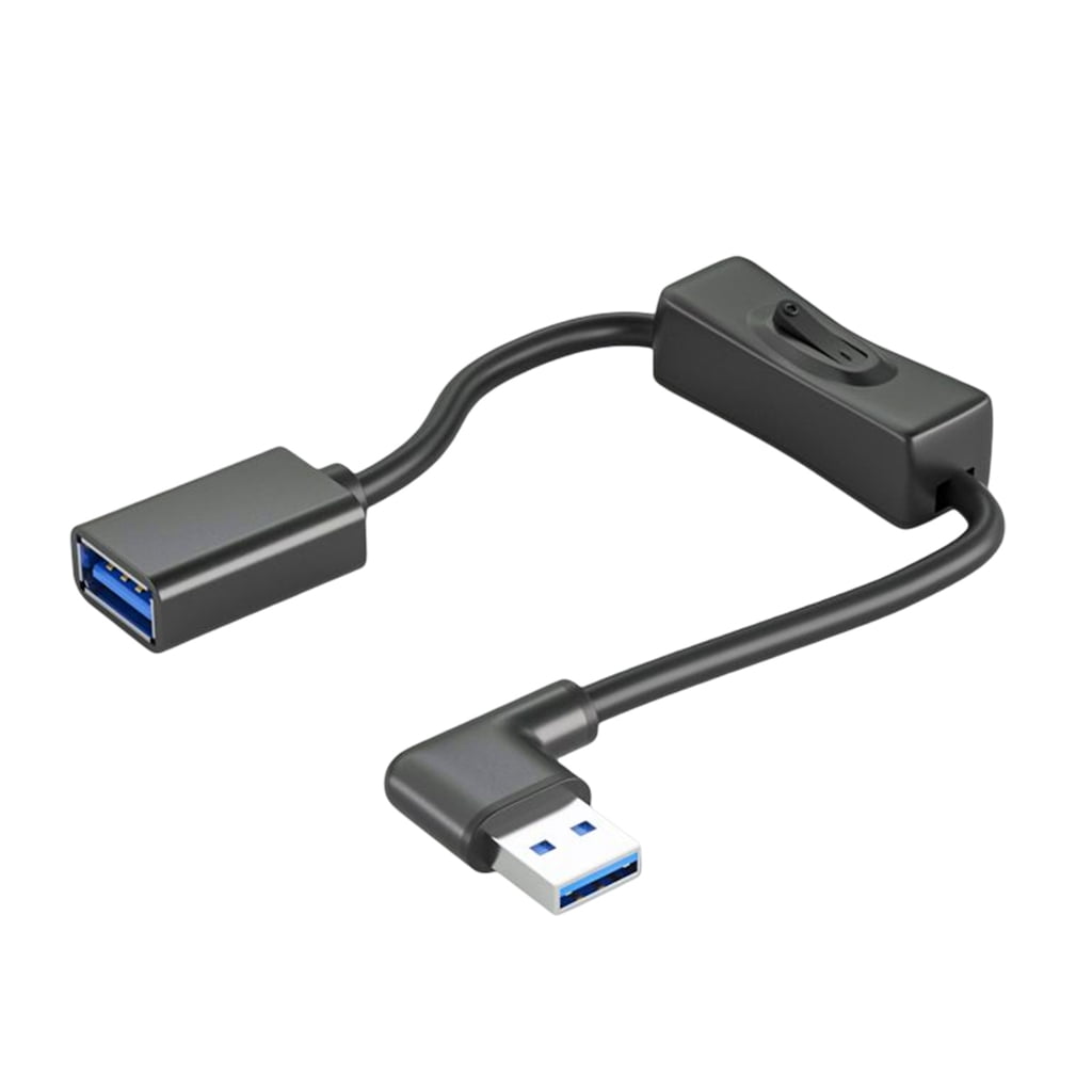 USB3.0 Extension Cable Cord with On/Off Switch Support Data Transfer ...