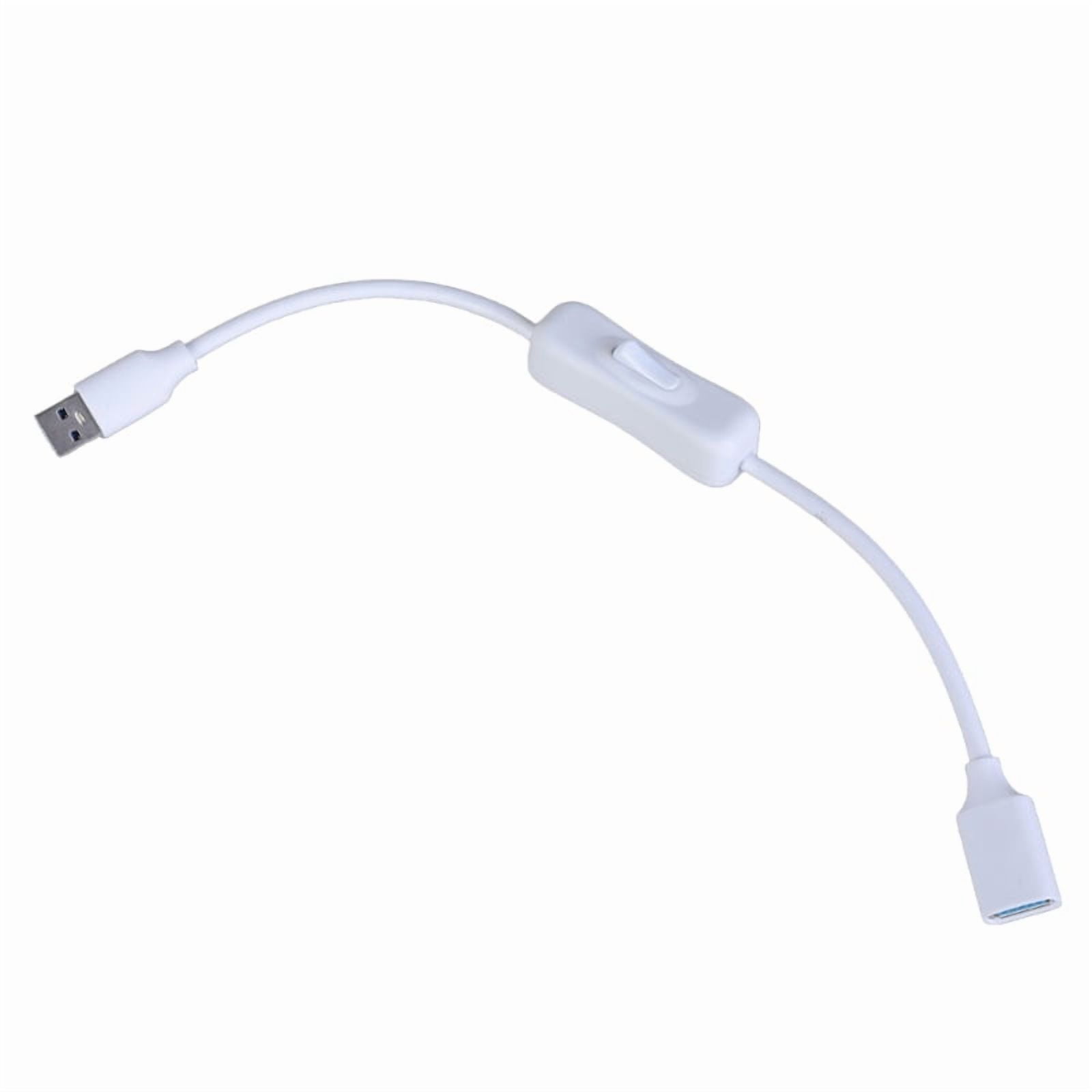 USB3.0 Extension Cable with Power Switcher Male to Female USB Adapter ...