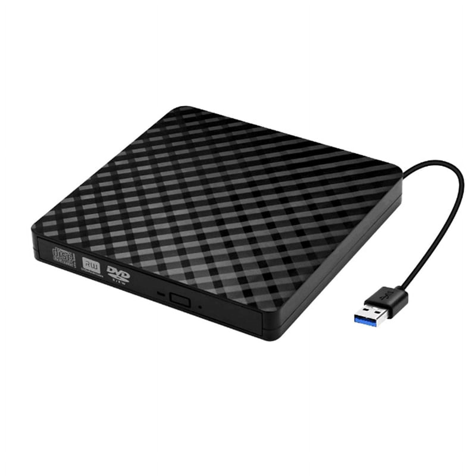 USB3.0 External DVD CD Writer Optical Drive Reader Player Optical ...