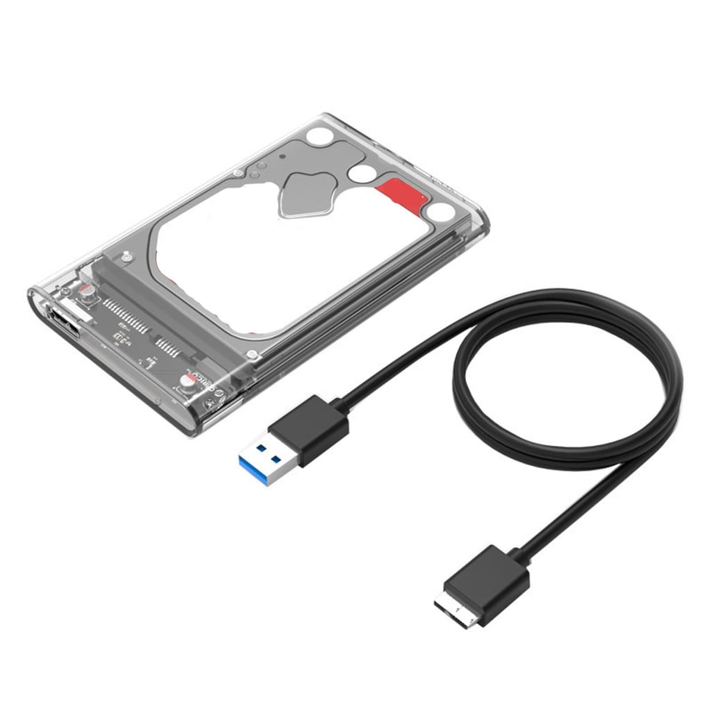 USB3.0 Externally Hard Drive Case Enclosure Box 2.5inch USB Adapter ...