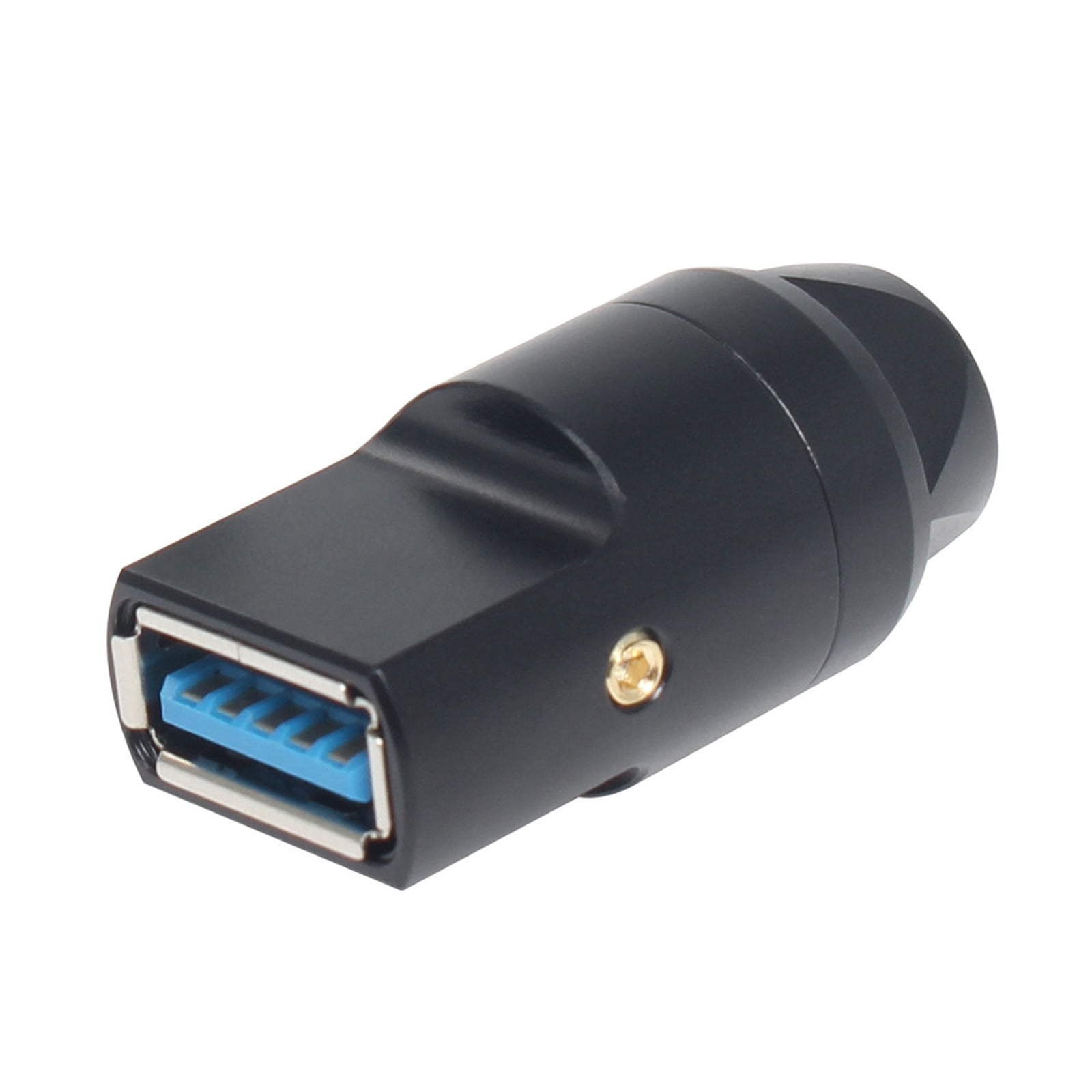 USB3.0 Female Socket Connector Solder Type Aluminum Alloy Shell For 6mm ...