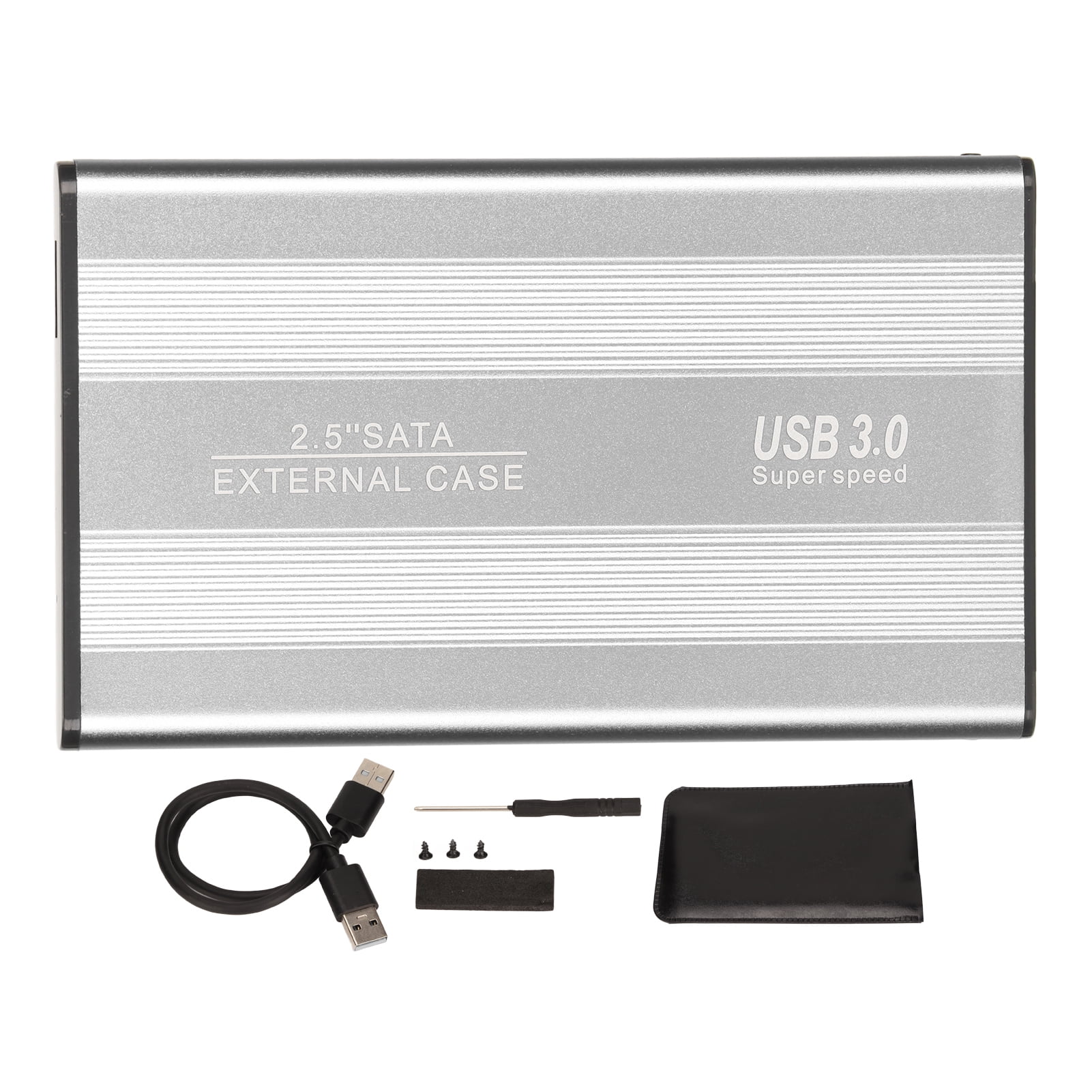 USB3.0 HDD Enclosure 2.5in 5Gbps Ultra Thin Lightweight HDD Enclosure ...