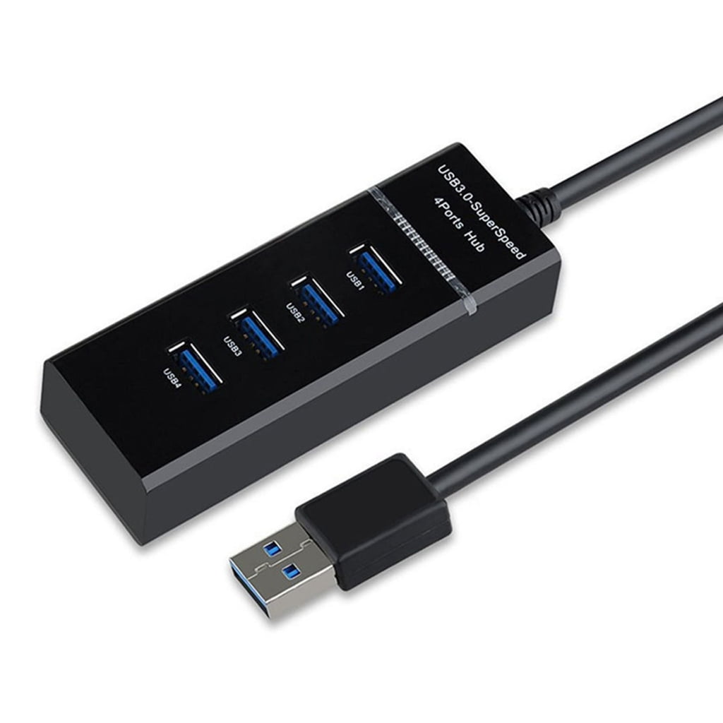 USB3.0 Hub 4Port Highly Speed Data Transfer & Charging Adapter for ...