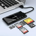 USB3.0 Multi-Card Reader, SD/TF/CF/Micro SD/XD/MS 7 in 1 Fast 5Gbps ...