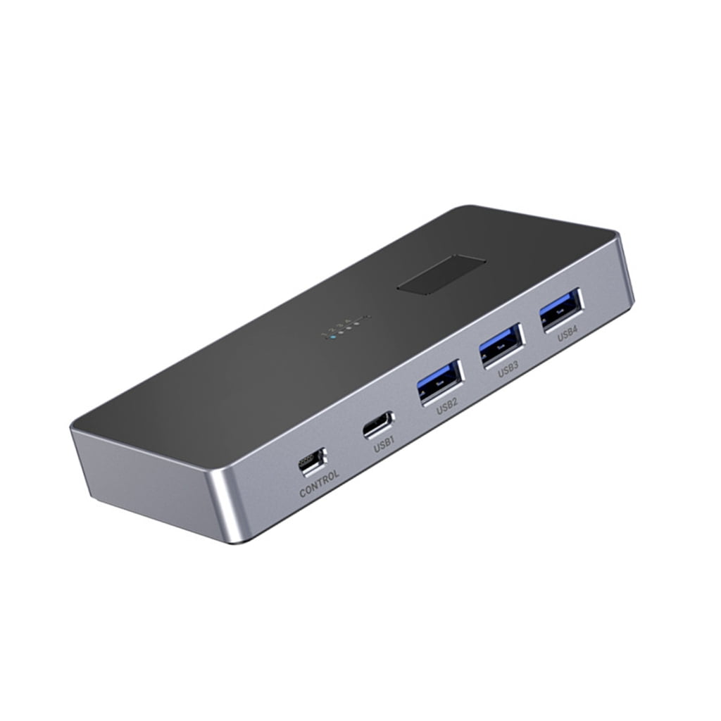 USB3.0 Switcher Selector USB Switcher 4 Computers Share 4 Device for ...