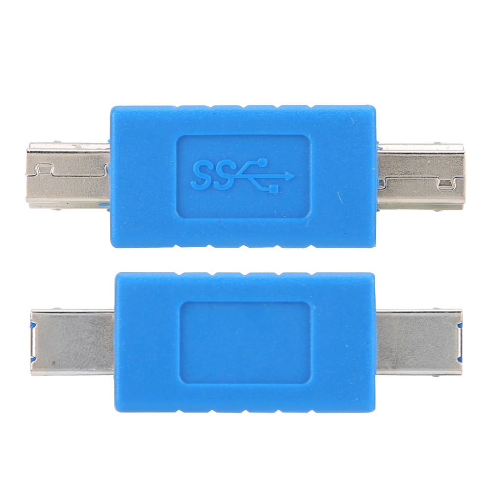 USB3.0 Type B Male to 3.0 Type B Male Blue Superspeed Data Transmission ...