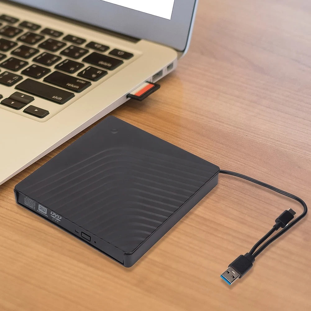 USB3.0 TypeC Optical Disk Drive Box CD Box External DVD Drive Box Drive ...