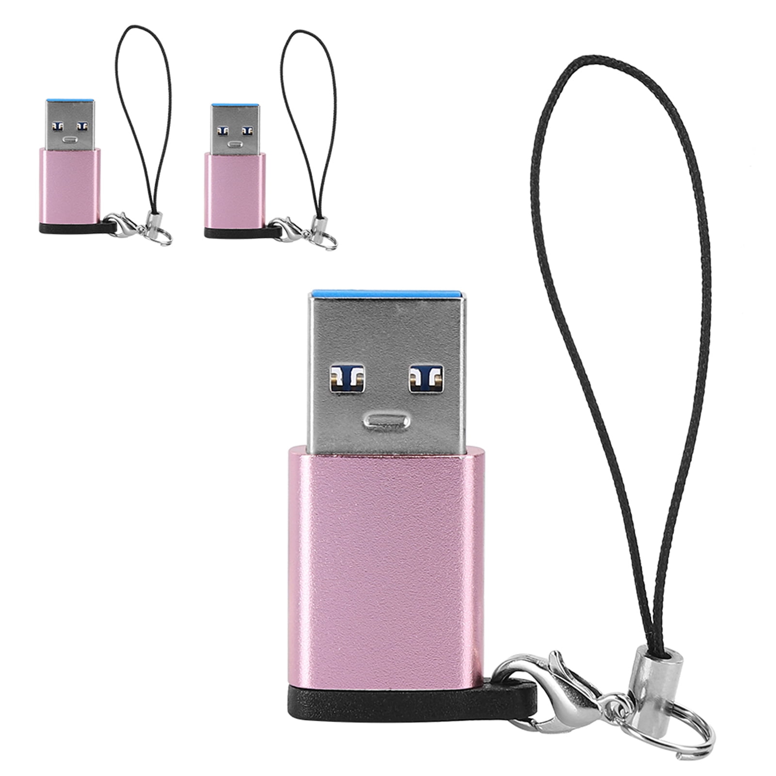 USB3.0 to Type C3.1 Female Adapter with Lanyard - Transfer Connector ...