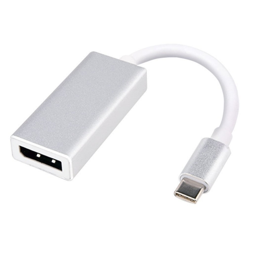 USB3.1 Type C to DisplayPort Adapter Cord Converter Cable WITH Easy ...