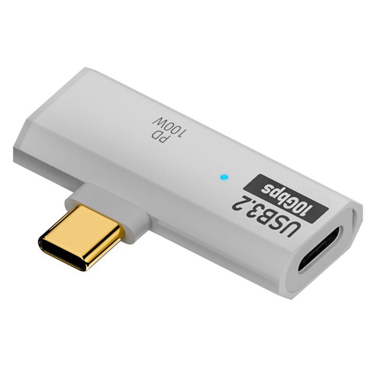 USB3.2 10Gbps USB C to Dual Type-C OTG Data Adapter Male Female 100W ...