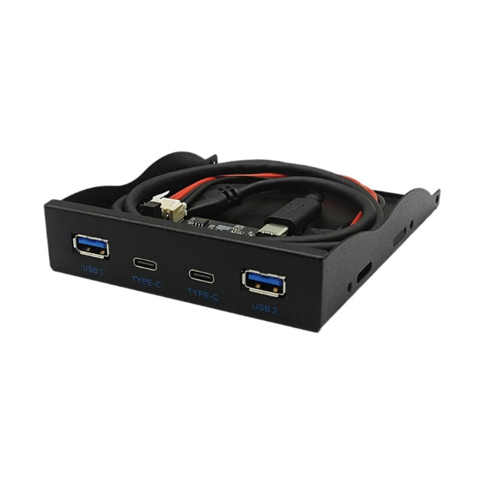 USB3.2 GEN2 TYPE-C Floppy Drive Position 10Gbps Panel 3.5-Inch HUB ...