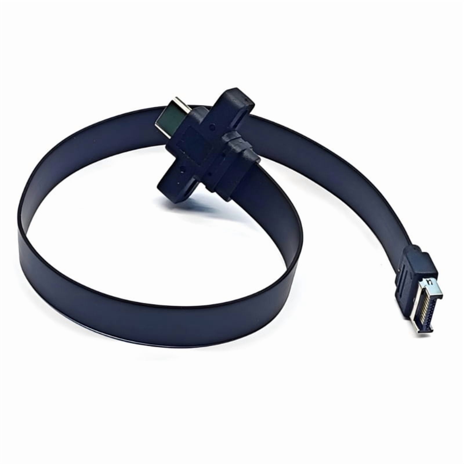 USB3.2 Gen2x2 Extension Cable Front Panel Type E to USB C Extension ...