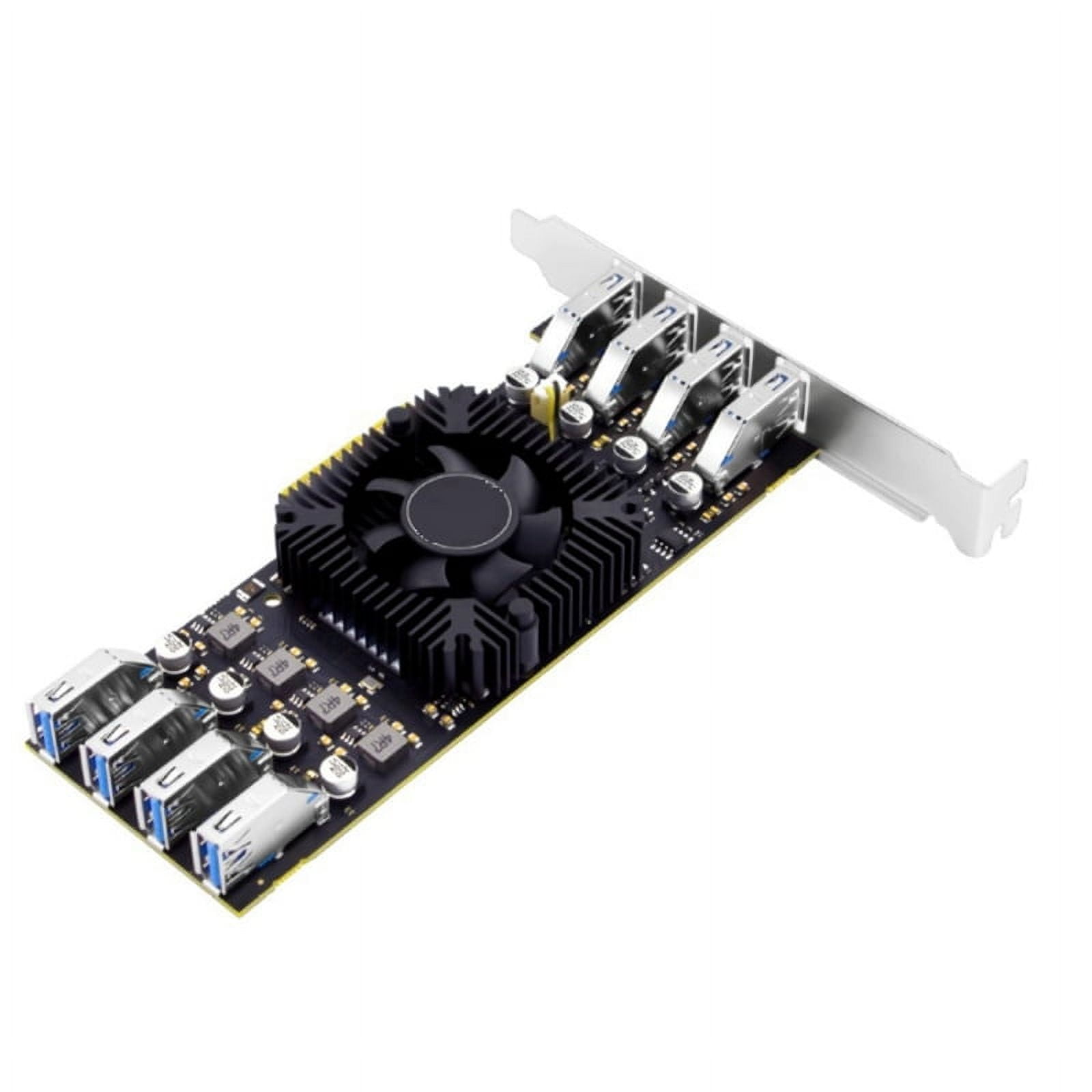 USB3.2 PCI Express Adapter PCI-E to 8 Port USB 3.2 Expansion Card 4 ...