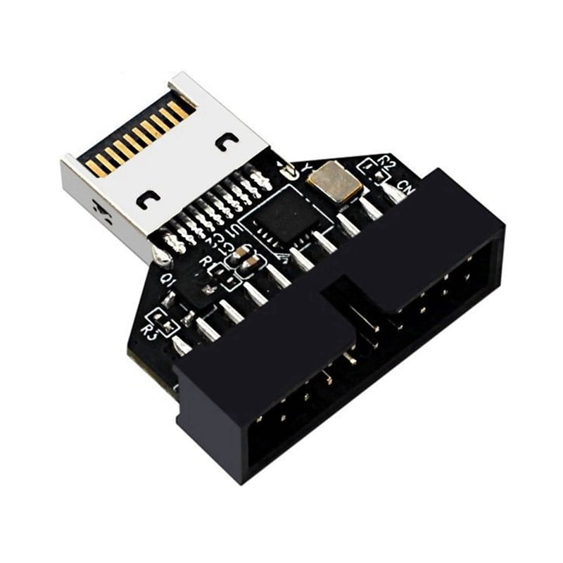 USB3 Type-E 20Pin to USB 19P Chassis Front Convert the Motherboard Type ...