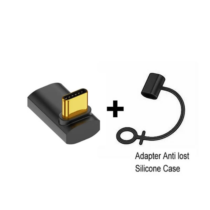 USB4.0 40Gbps OTG C-type 90 degree Adapter 100W 5A USB C to Type C Fast ...