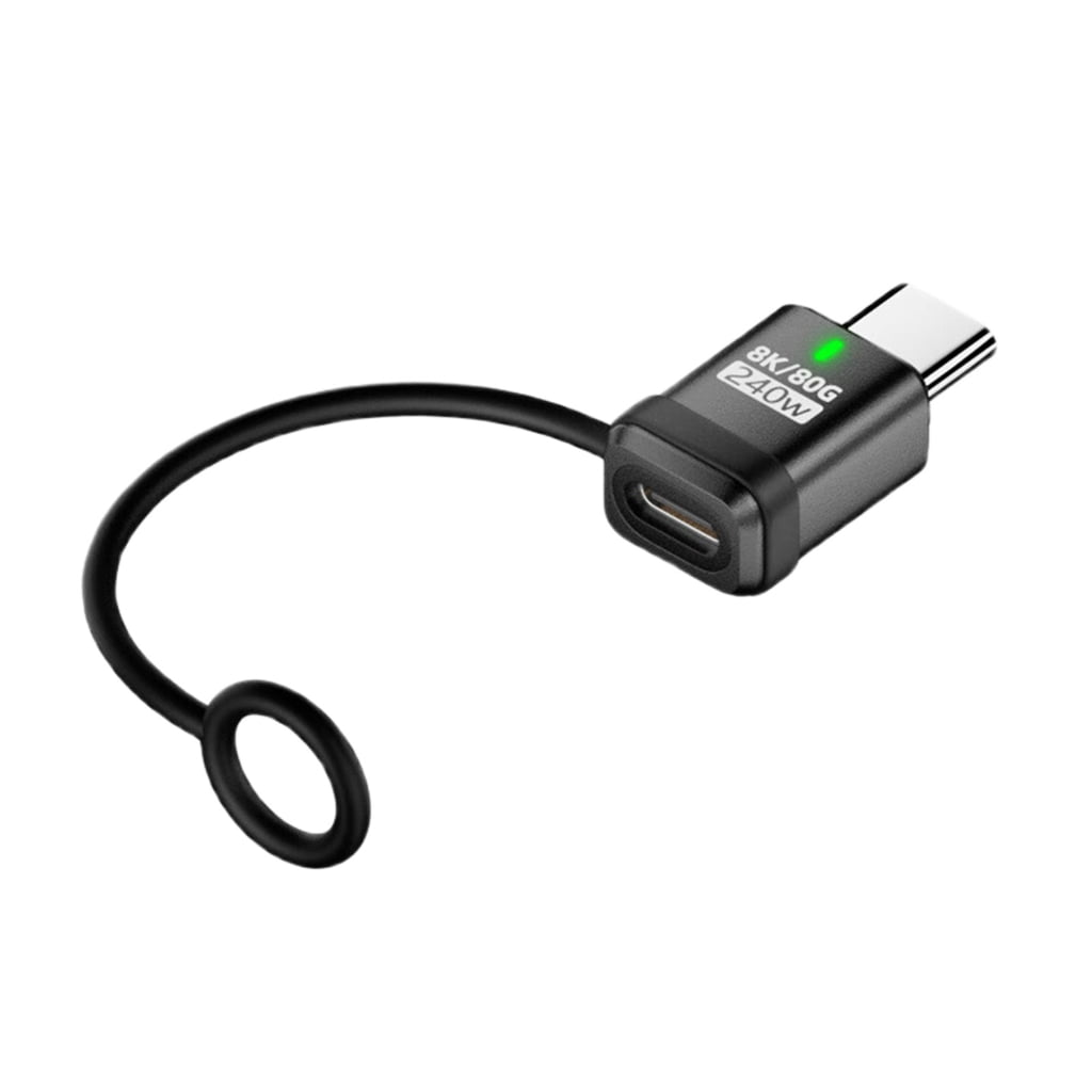 USB4.0 Extender Adapter 80Gbps Super Fast Data Transfer Metal Stable ...
