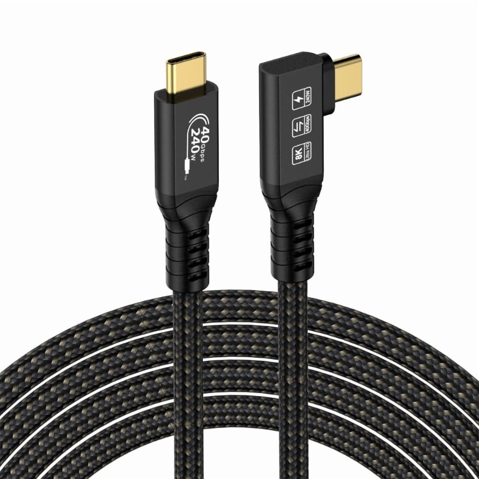 USB4 40Gbps Cable Support Thunderbolt 4 Fast Speed Data Transfer 240W ...