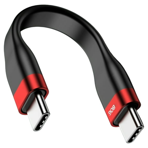 USB4 Charging Cable 80Gbps Speed 240W Power TPE Braided Multi-Device ...