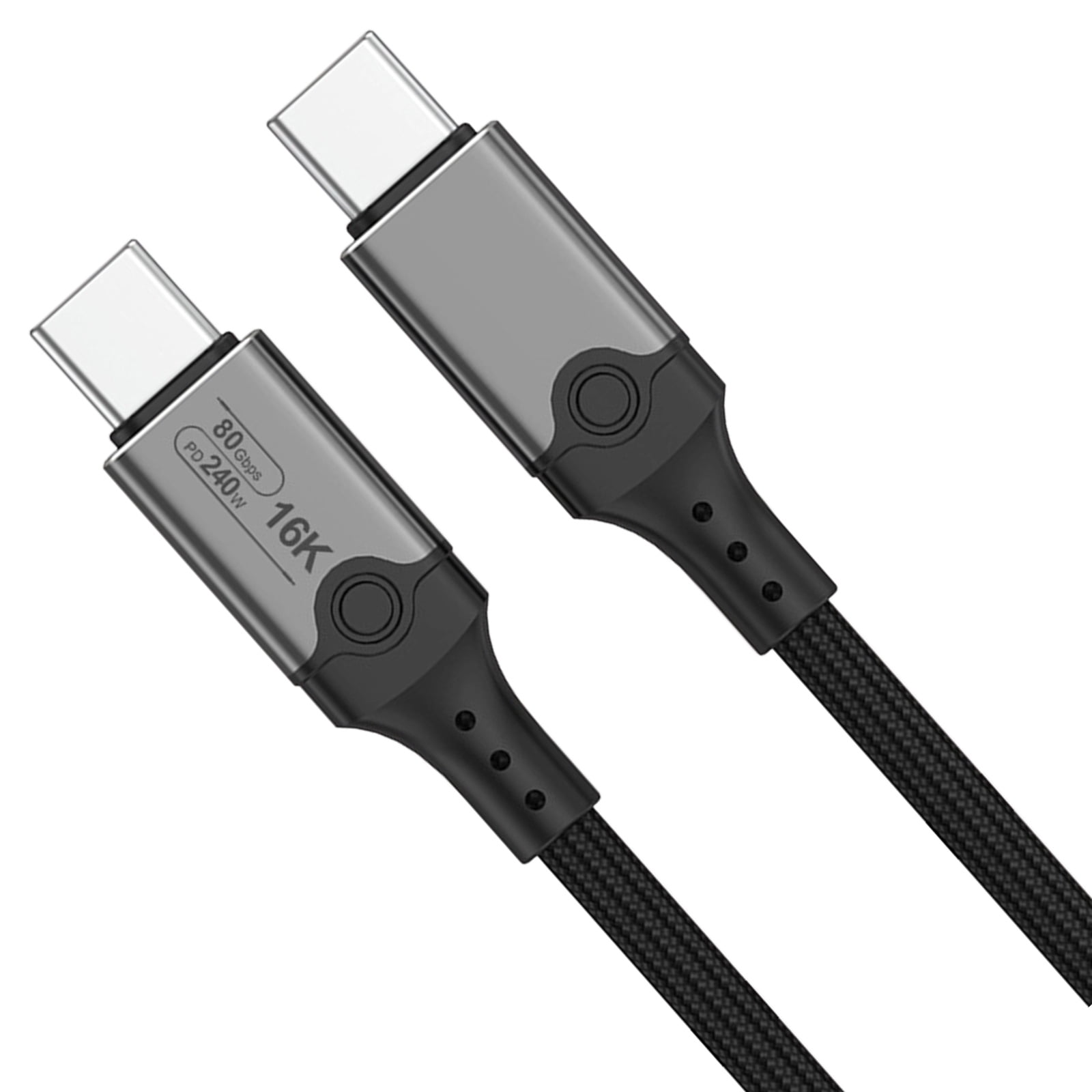 USB5 Data Cable 80Gbps 240W Fast Charging USB C to USB C 16K@60Hz Video ...