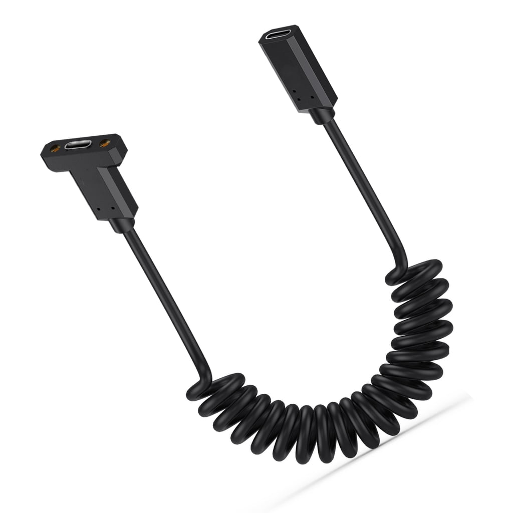 USB5 Type C Spring Loaded Cable 240W PD3 1 Charging 80Gbps Transfer ...