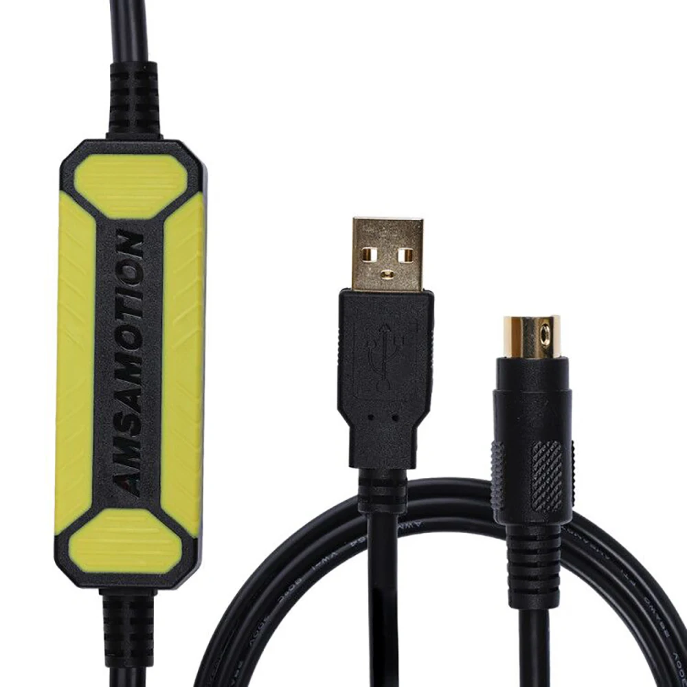 USBACAB230 For Delta DVP XinJe XC/XD/XE PLC 14SS211R Programming Cable ...