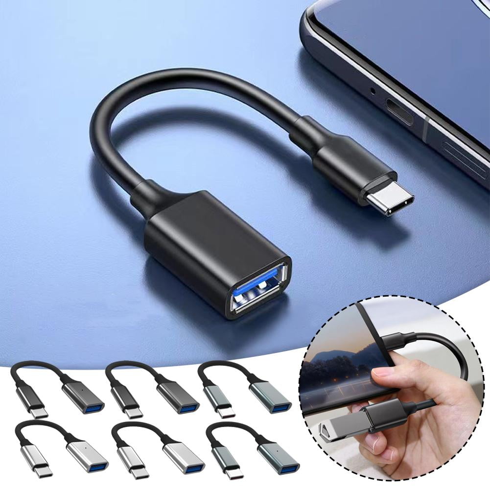 USBC Type C Male to USB OTG AdapterConverter Cable Black 2024 - Walmart.com