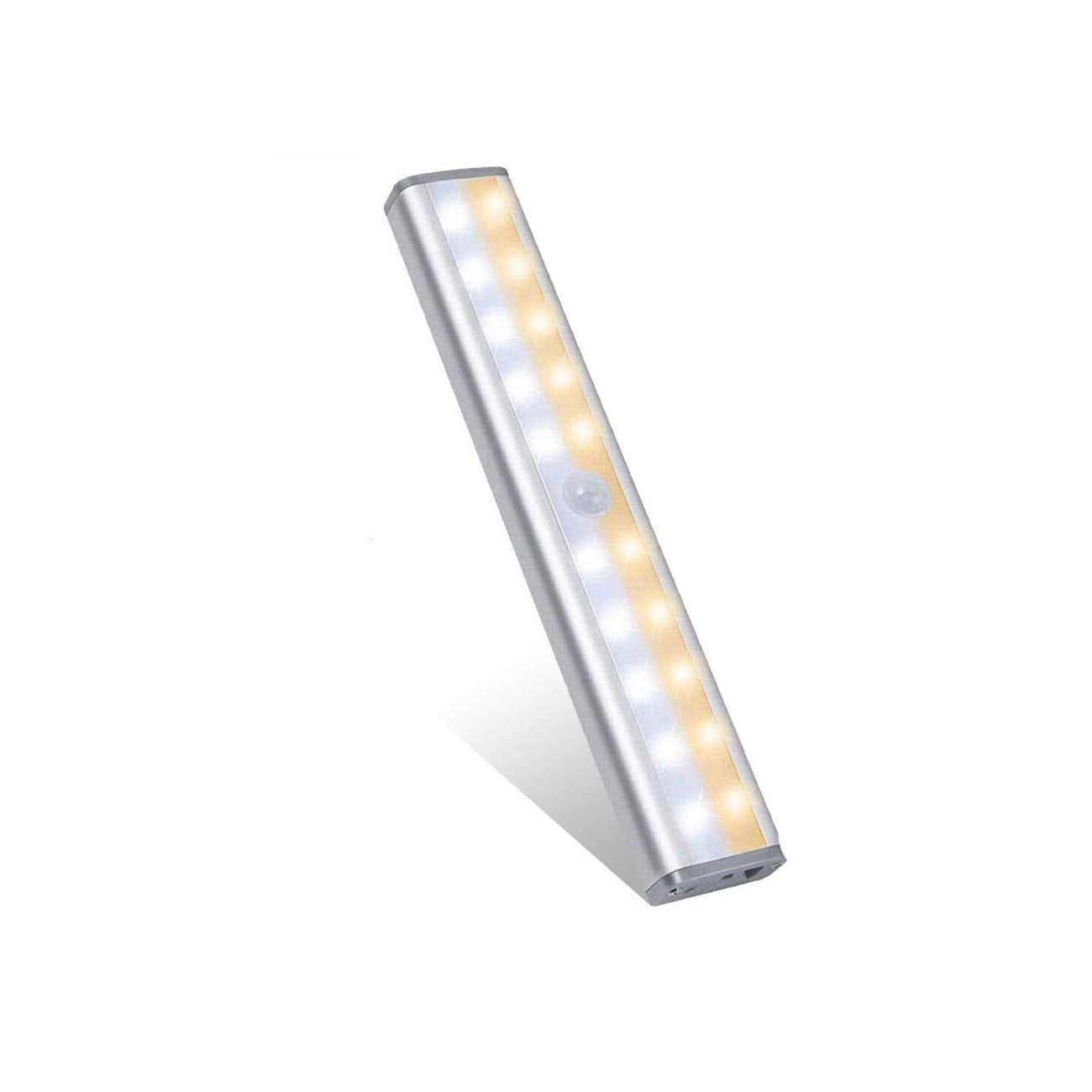 USBGD Slim Under Cabinet Lights, Portable 20 LED Motion Sensor Closet ...