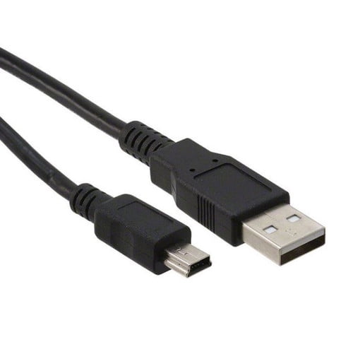 USBMINIB Cable USB 2.0A Male to Mini B Male, Charging cable - Walmart.com
