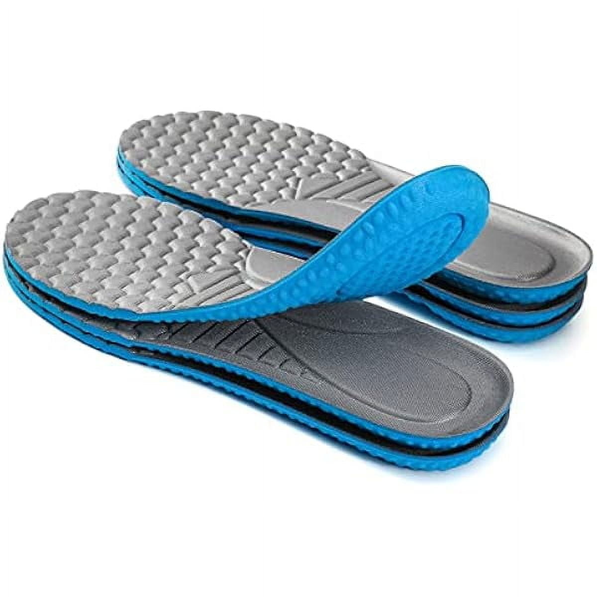 USBSO 3 Pairs Comfortable Replacement Shoe Insole Inserts, Foot Massage ...
