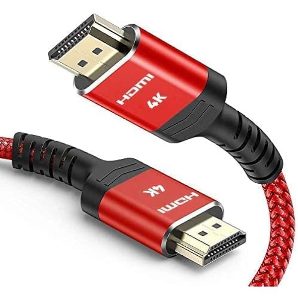 USBSO 4K HDMI 2.0 Cable 3.3FT/1m - 4K@60Hz HDR Braided HDMI Cord ...