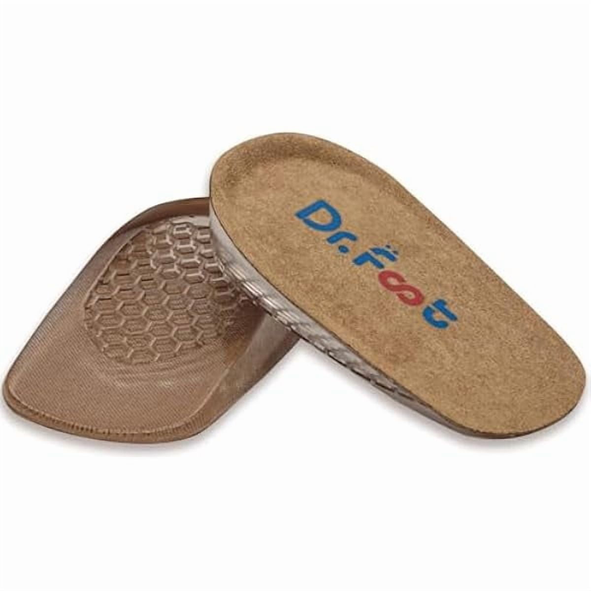 USBSO Dr. Foot's Height Increase Insoles, Heel Cushion Inserts, Heel Lift Inserts for Leg Length ...