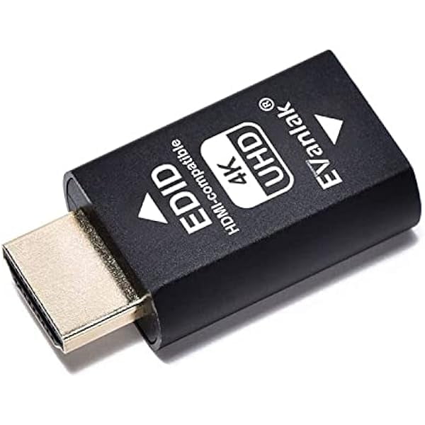 USBSO Hdmi Edid Emulator Passthrough 3rd Generrtion Premium Aluminum ...