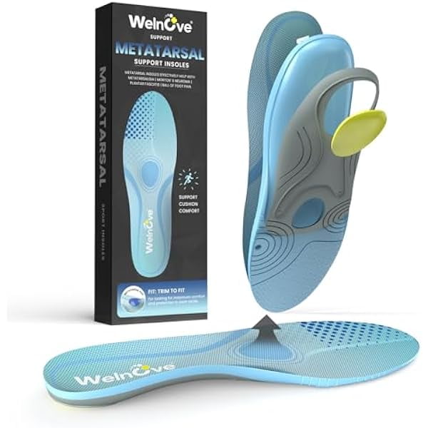 USBSO Orthotic Insoles for Morton's Neuroma - Metatarsalgia & Heel Spur ...