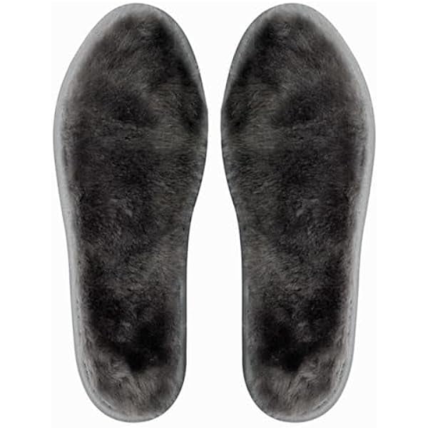 USBSO Women's Sheepskin Insoles Winter Boot Inserts Premium Extra Thick ...
