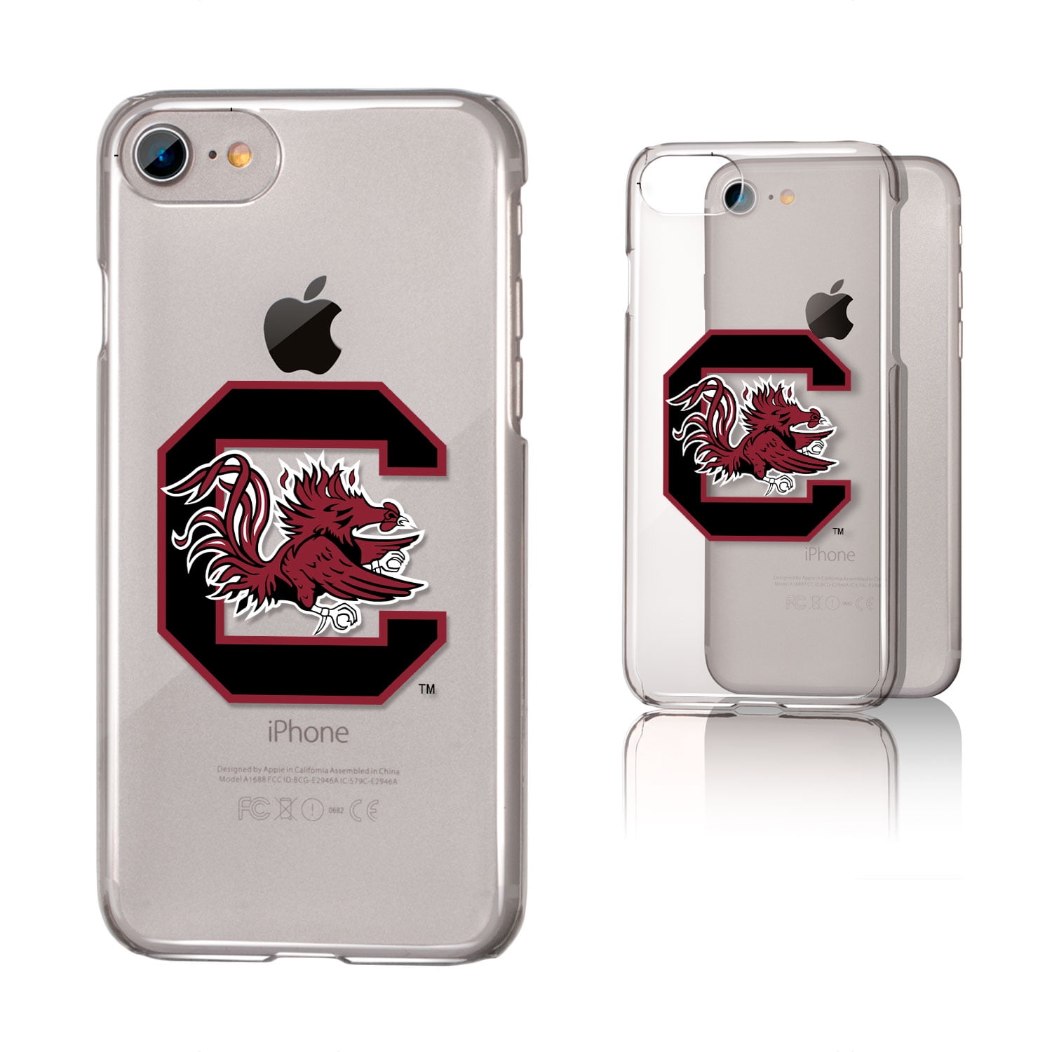 USC South Carolina Fighting Gamecocks Insignia Clear Case for iPhone 8 ...