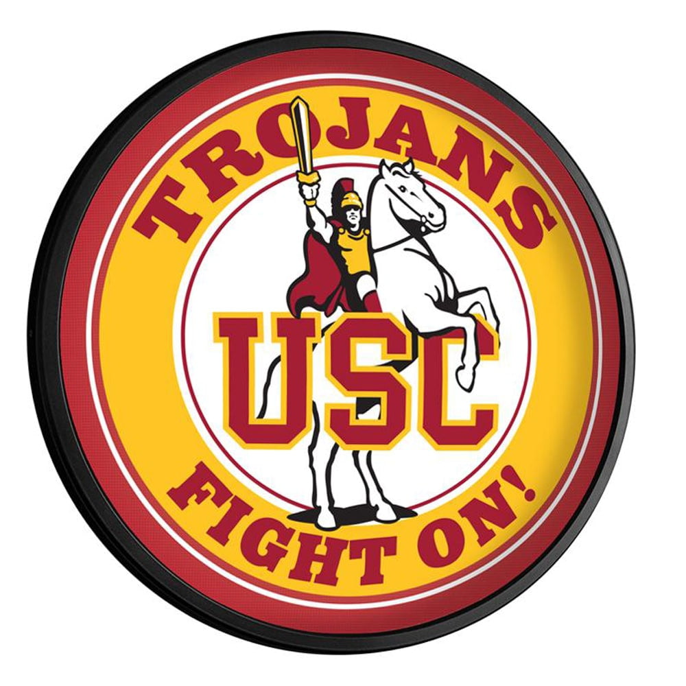 USC Trojans 18'' x 18'' Mascot Slimline Illuminated Wall Sign - Walmart.com
