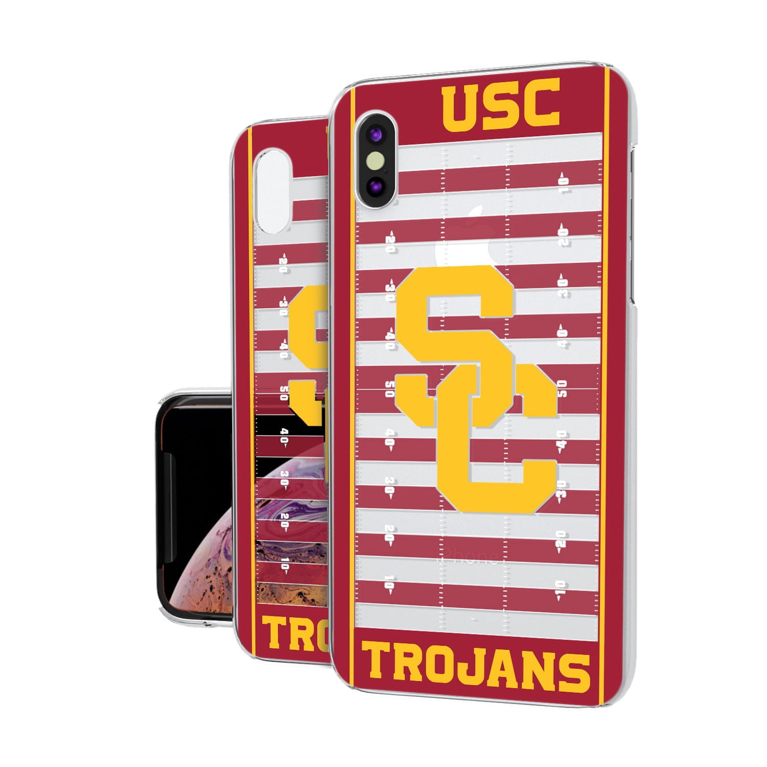 USC Trojans Clear Field iPhone Case - Walmart.com