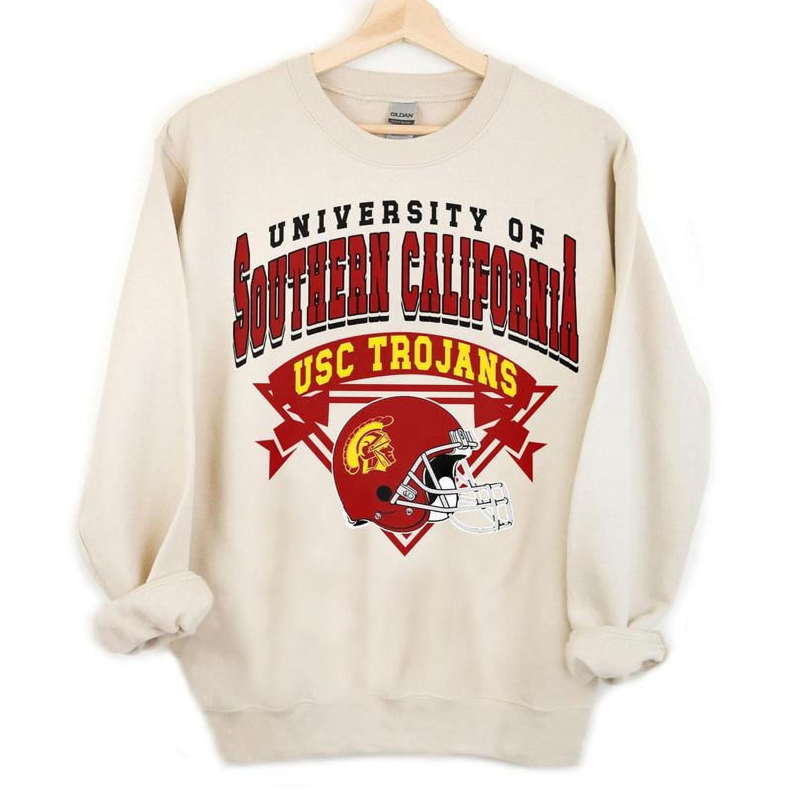 USC Trojans Football Team Graphic Sweater. Comfort Colors Tops ...