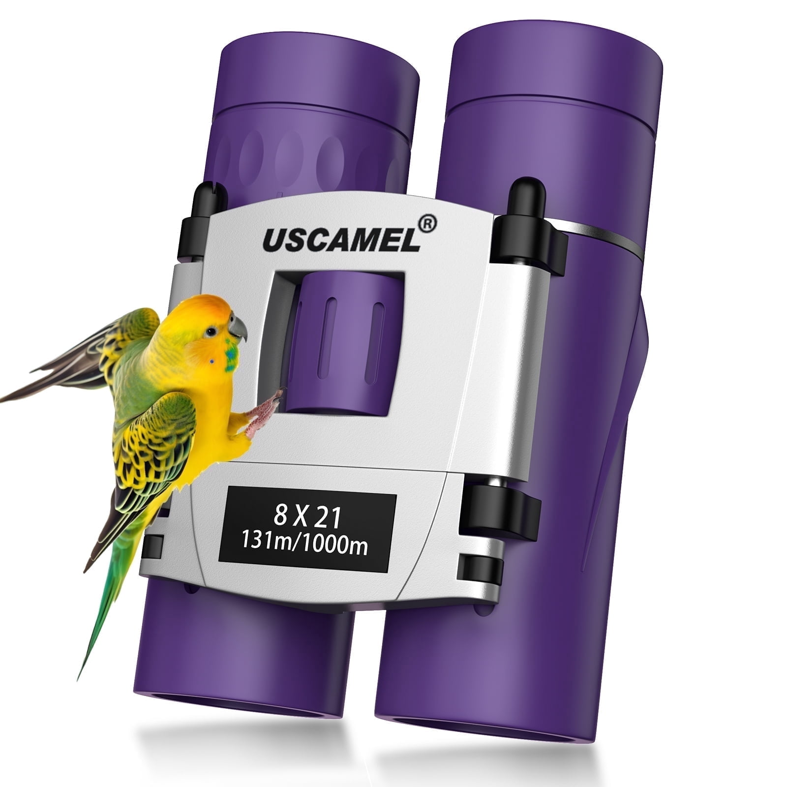 USCAMEL 8x21mm Binoculars for Kids Adults, Compact Pocket Binoculars ...