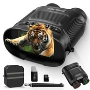 TOMSHOO 4K Night Vision Goggles with Built-in Camera, 3'' Large Screen ...