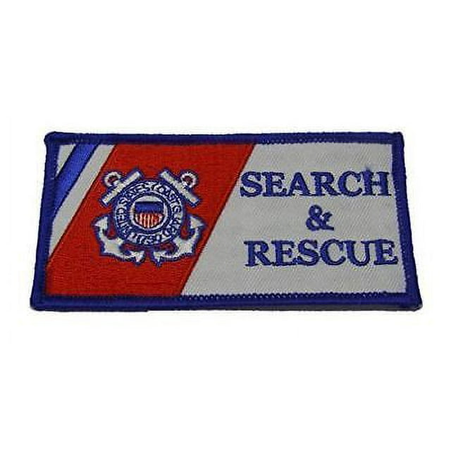 USCG COAST GUARD SEARCH AND RESCUE FLAG PATCH SEMPER PARATUS SAR ...