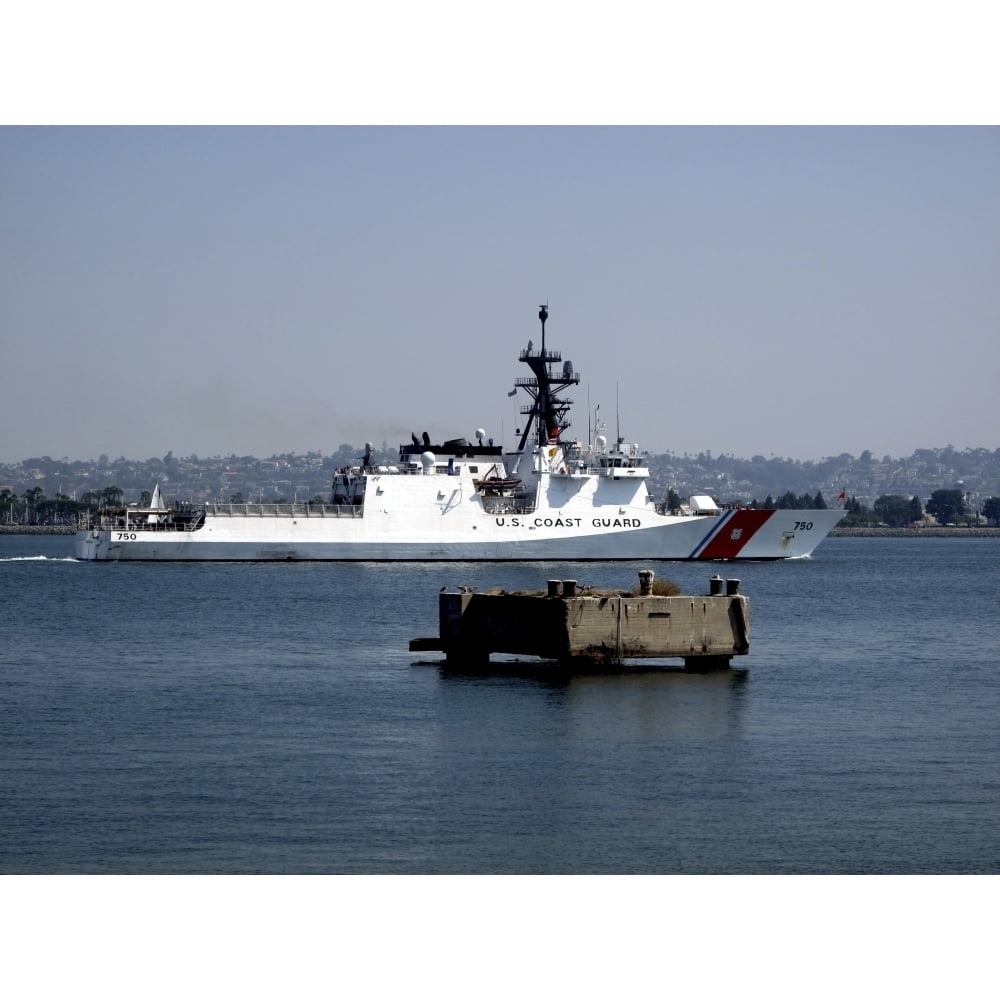 USCGC Bertholf underway in San Diego Bay California Poster Print ...
